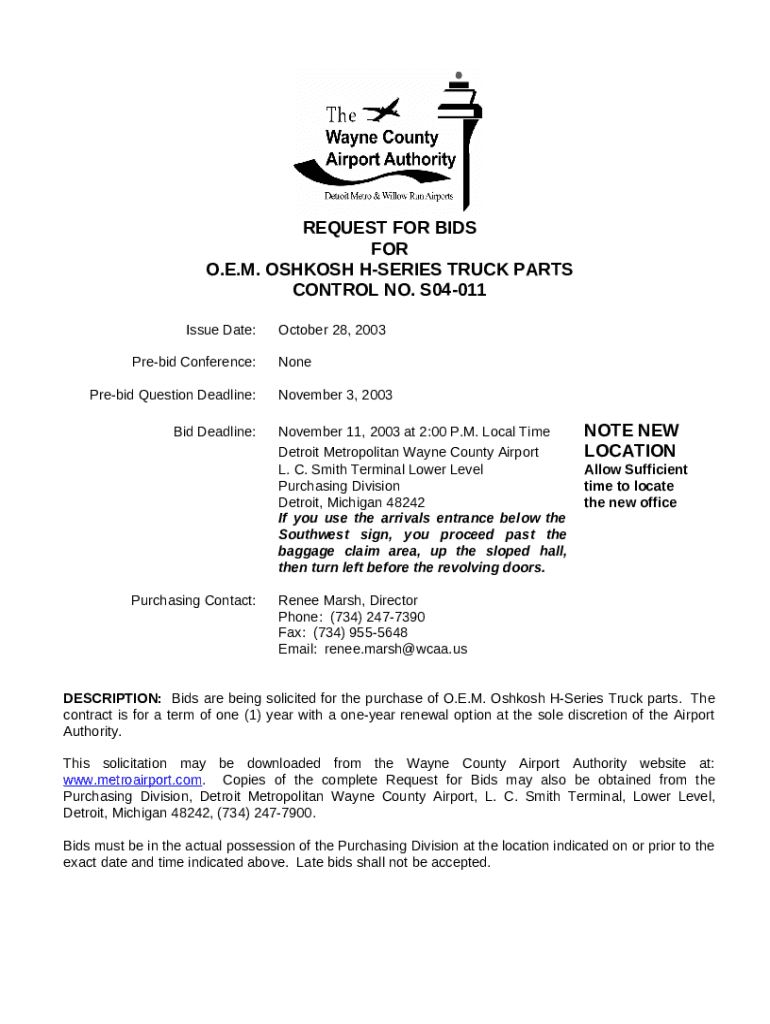 A-1 NOTICE OF ADVERTISEMENT FOR BIDS (Rev 8/2022) 1 ... Doc Template ...