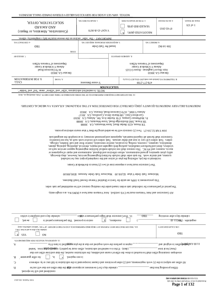 SECTION C - DESCRIPTION/SPECIFICATIONS/STATEMENT OF WORK12 Doc Template | pdfFiller