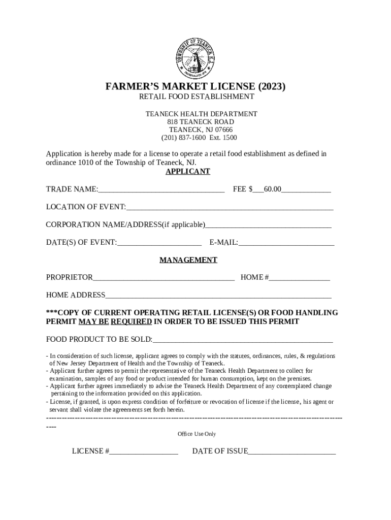 Health Department Documents & s Doc Template | pdfFiller