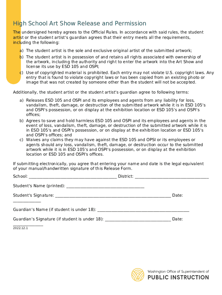 Graphic Image Release Doc Template | pdfFiller
