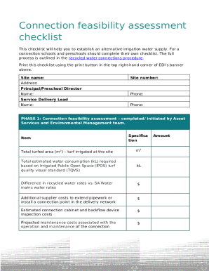 Drip Irrigation Inspection Checklist for Agriculture Doc Template ...