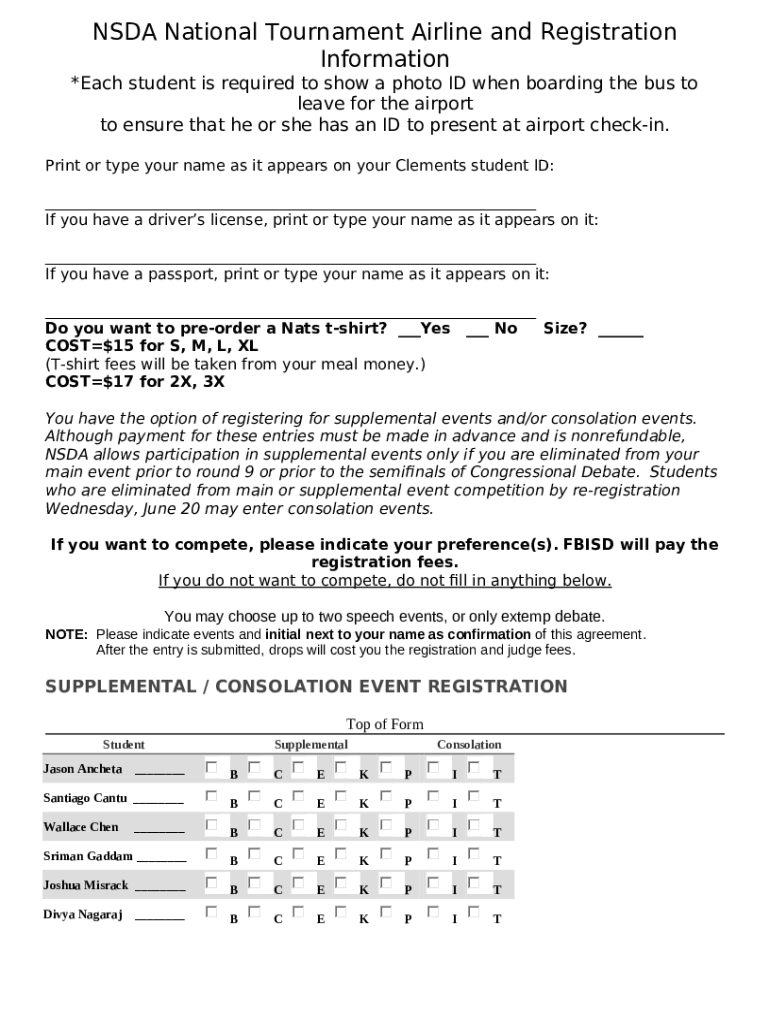 Please Print Your Name Exactly As It Appears On ... Doc Template ...