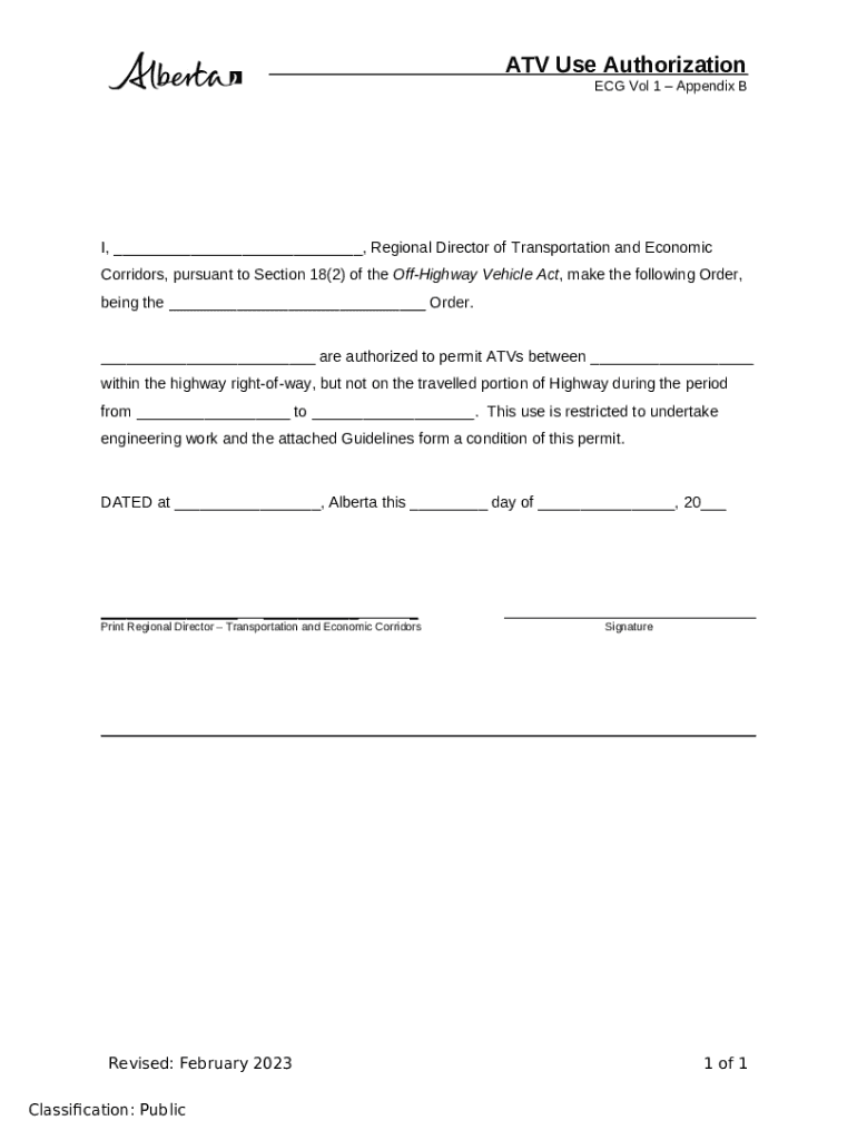 Sample ATV Order . All Terrain Vehicle Order Sample Doc Template ...