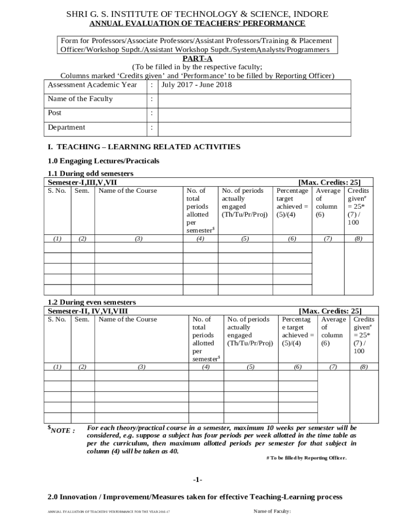 Shri GS Institute Of Tech. & Science - SGSITS - Indore Doc Template ...