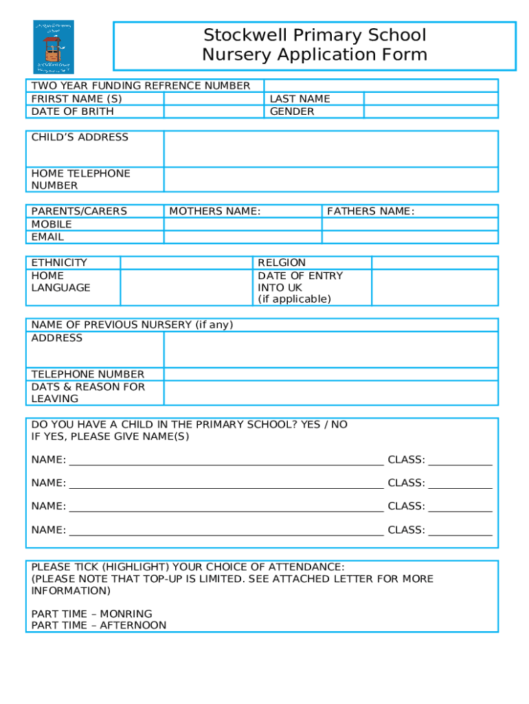 Funded childcare for 2 year olds application - Raise York Doc Template | pdfFiller