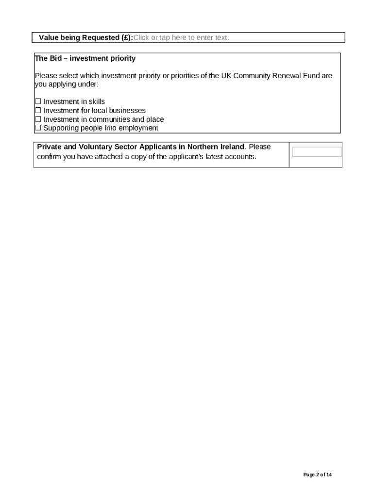 UK CRF Application Doc Template | pdfFiller