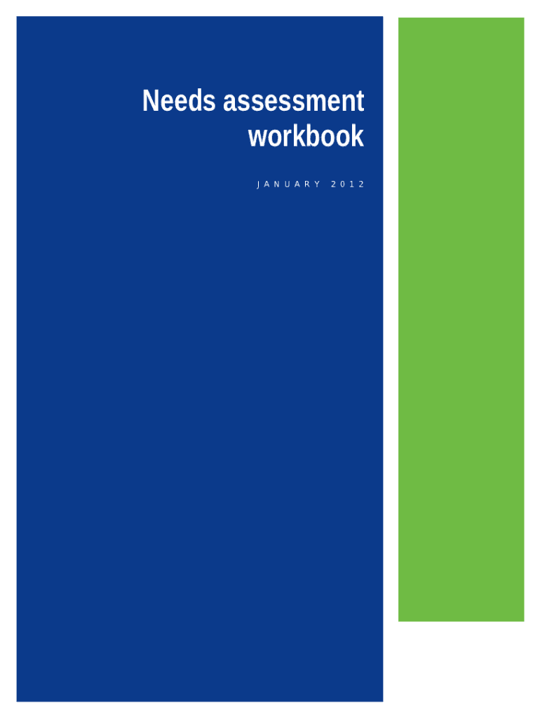 Assessing community needs and readiness A toolkit for working with ...