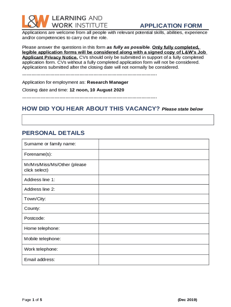 The Big Career Conversation with Young People in England Doc Template ...