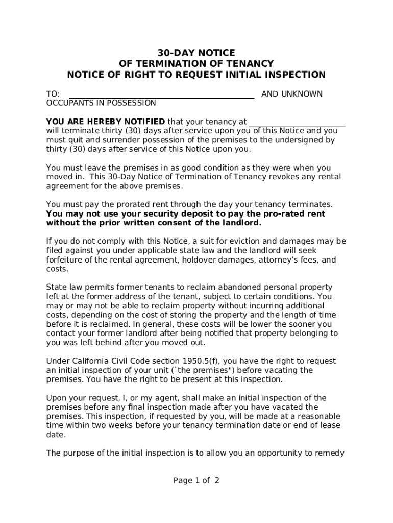 ORS 90.427Termination of tenancy without tenant cause Doc Template ...