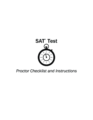 Fillable Online What to Expect on Test Day - SAT Suite of Assessments ...
