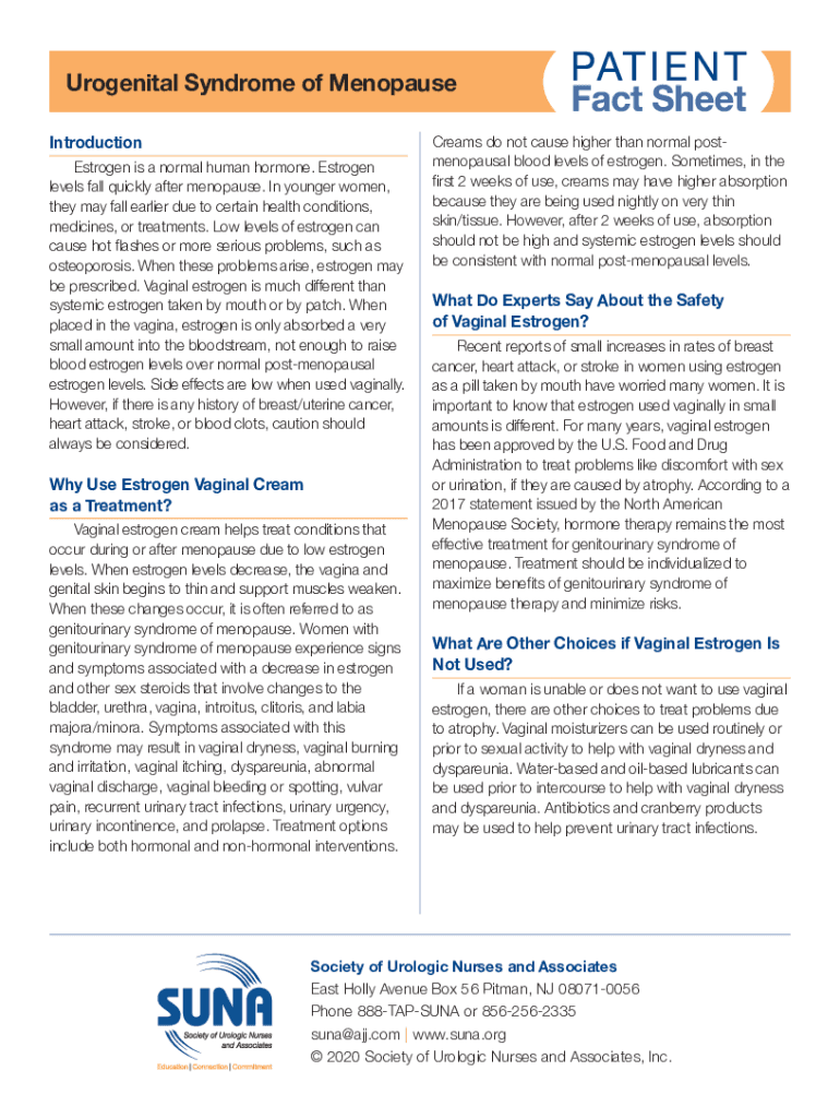 Fillable Online Vaginal Atrophy: Causes, Symptoms, Diagnosis & Treatment Fax Email Print - pdfFiller