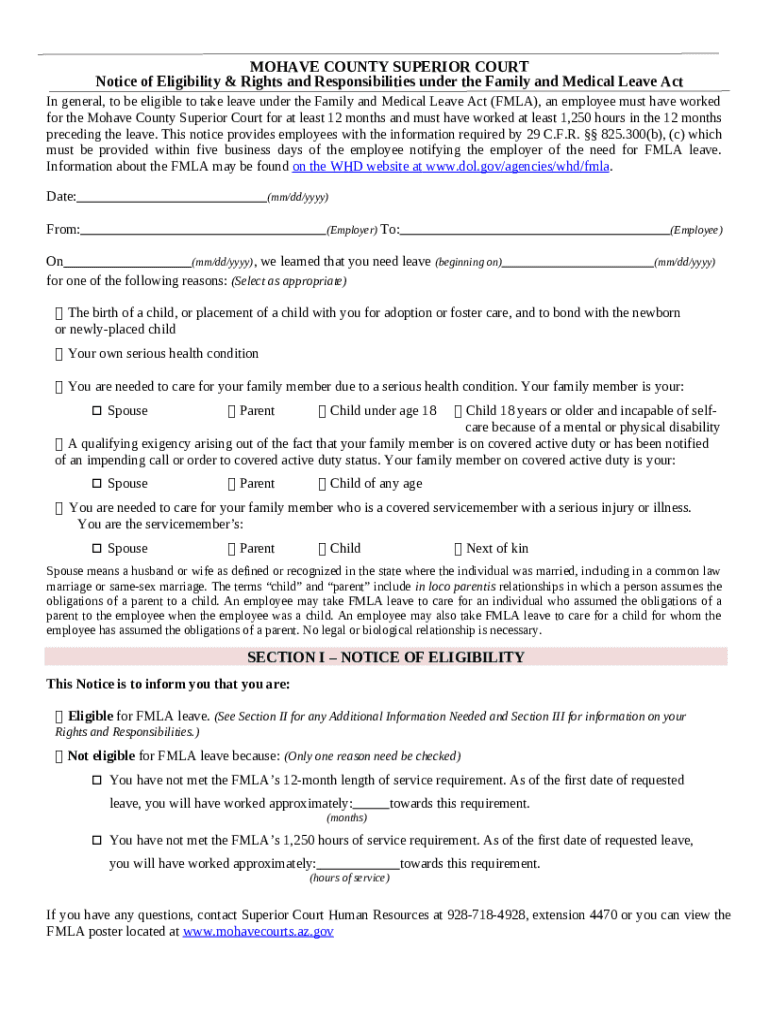 Human ResourcesThe Judicial Branch of Arizona Doc Template | pdfFiller