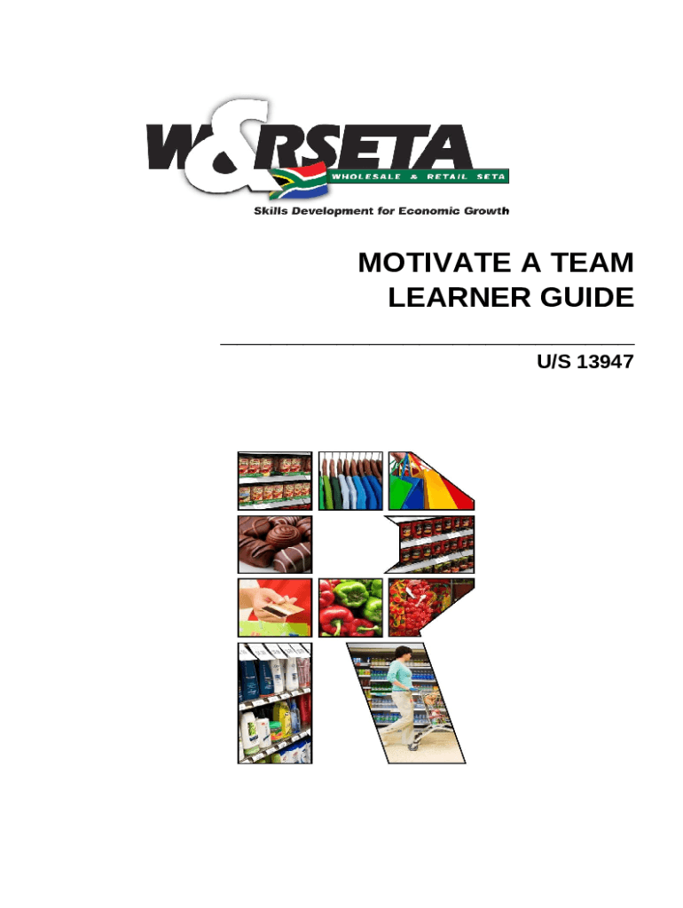 Wholesale and Retail Sector Education and Training ... Doc Template ...