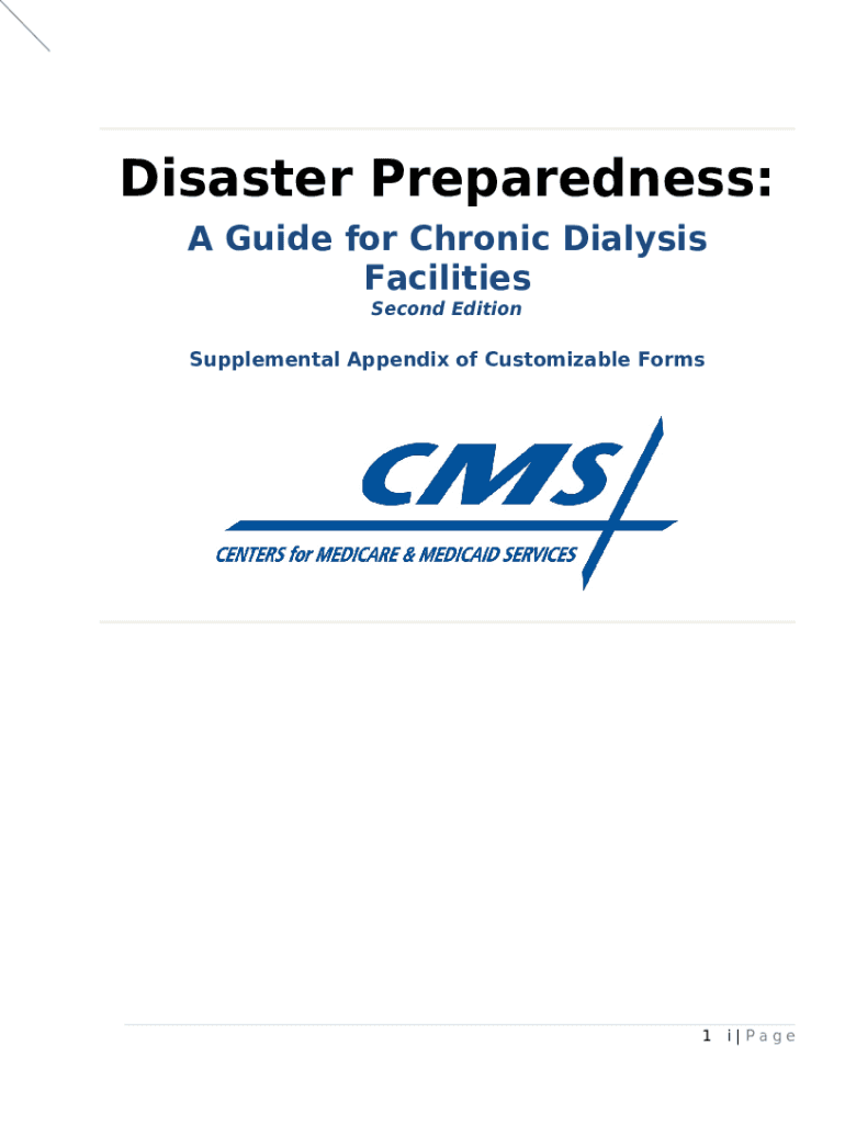 A Guide for Chronic Dialysis Facilities (Second Edition) Doc Template ...