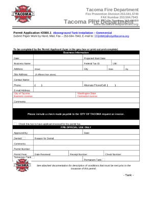s, Permits and Licence Applications - Government Doc Template | pdfFiller