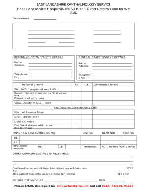 New Urgent Eye Care Referral Pathway for Ophthalmology Doc Template ...