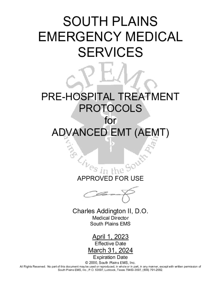 Fillable Online Emergency Medical Services (EMS) Providers : The Board ...