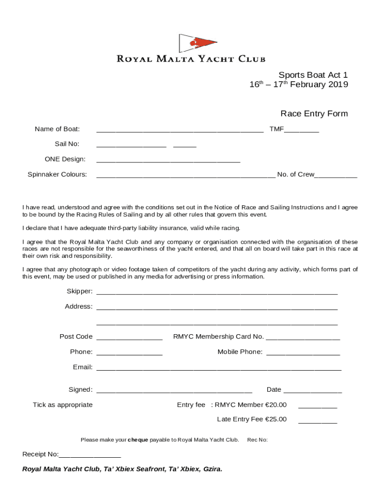 PHRF Rating Certificate OCBC - Lake Hefner Doc Template | pdfFiller