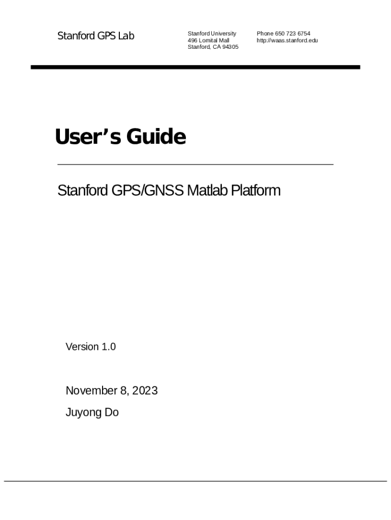 Resources Overview - Stanford GPS Lab Doc Template | pdfFiller