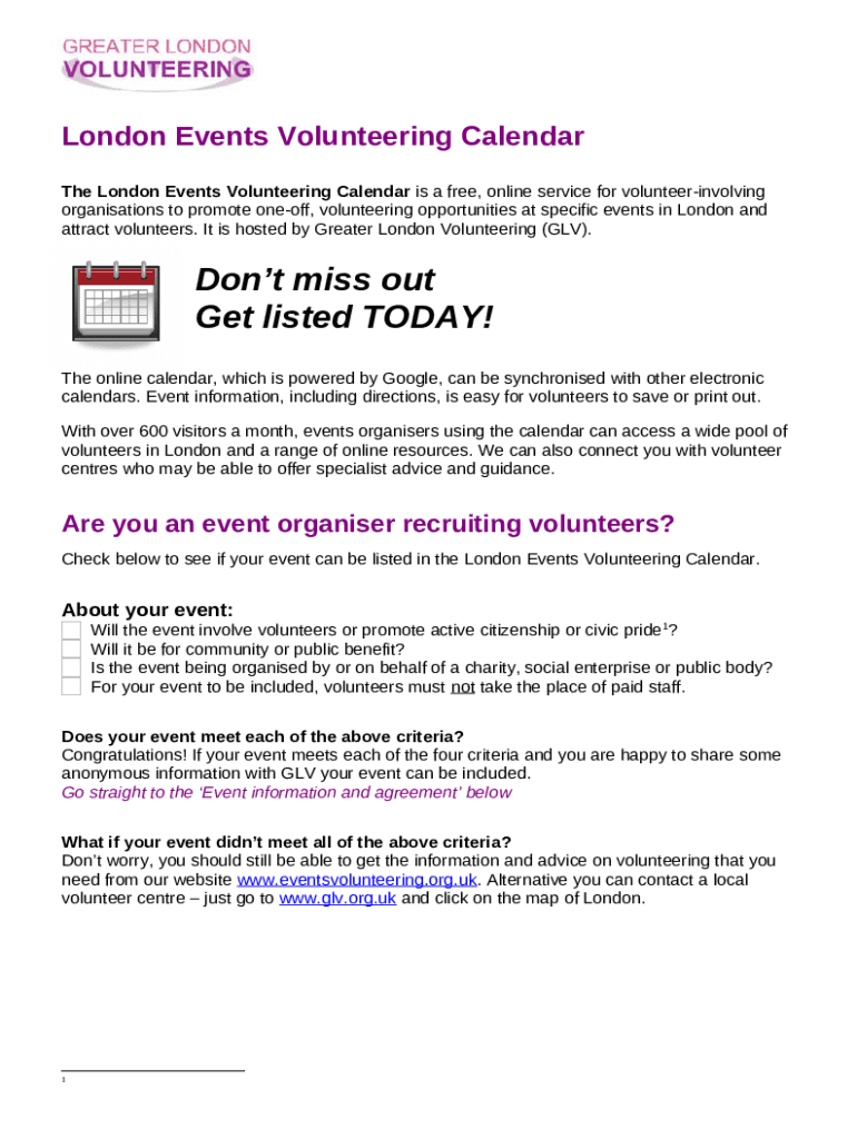 Motivators and barriers to volunteering - City of London ... Doc Template | pdfFiller