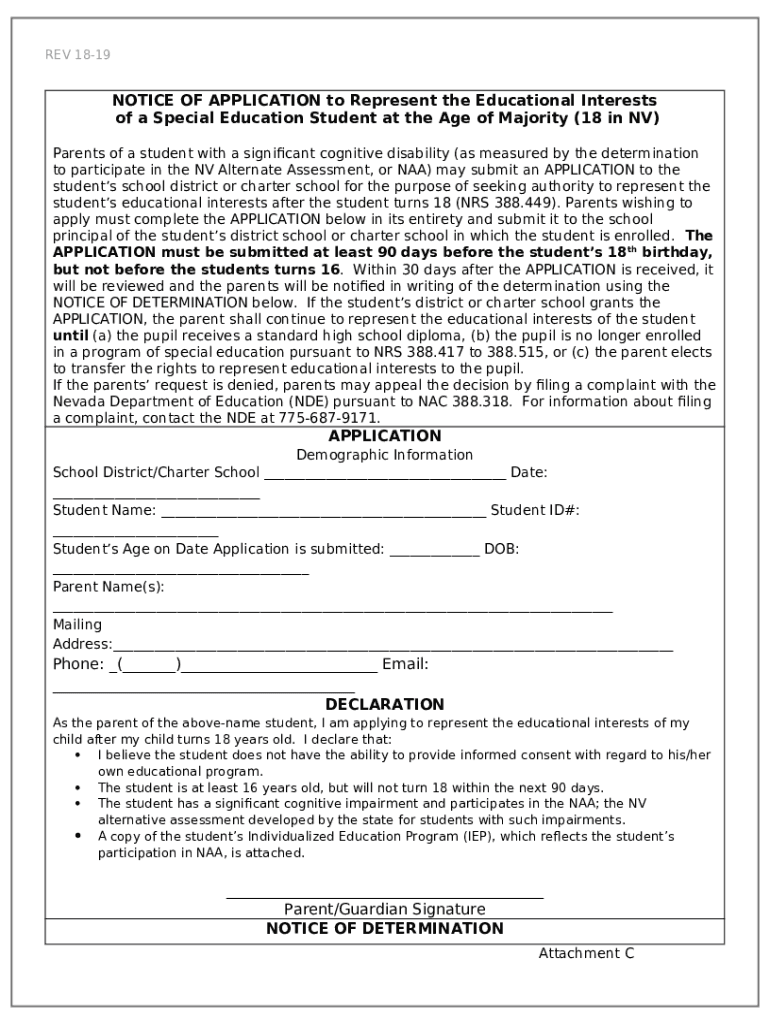 appeal to Department, Nev. Admin. Code388.197... Doc Template | pdfFiller