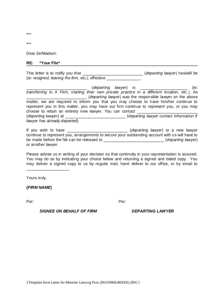 How To Write an Attorney Resignation Letter (With Examples) Doc ...