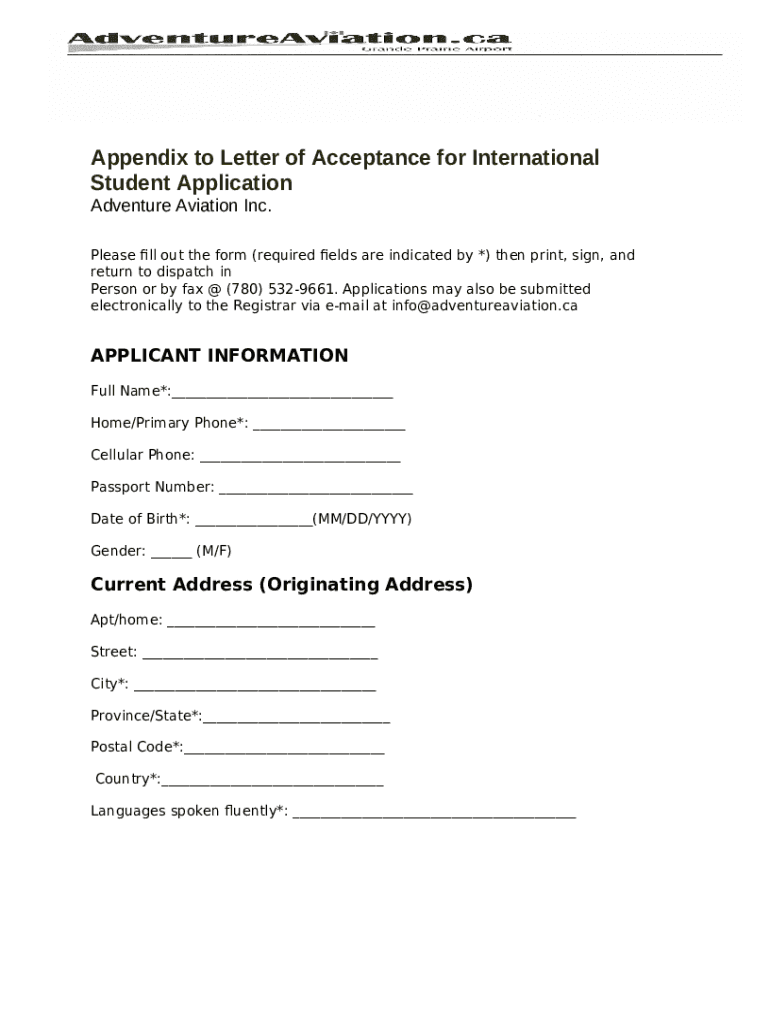 How do I fill out my Admission Ination (AIF)? Doc Template | pdfFiller