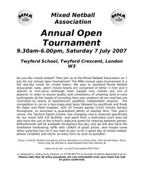 MNA Open Entry Doc Template | pdfFiller