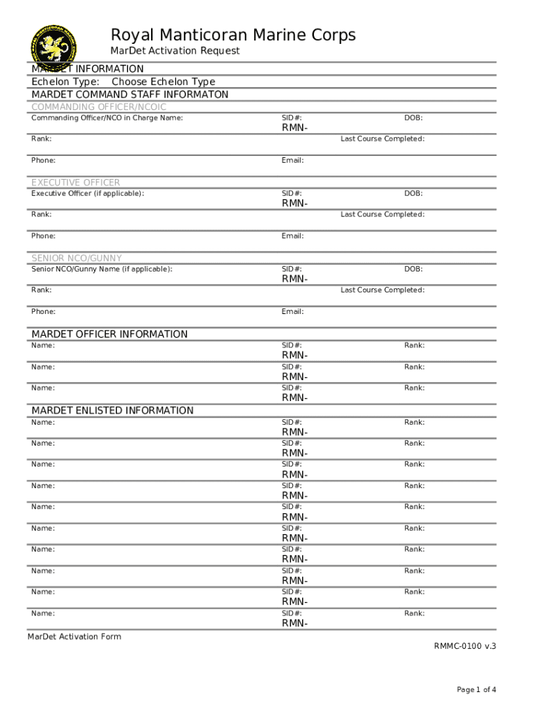 The Royal Manticoran Marine Corps: A Division of TRMN Doc Template ...