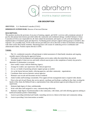 JOB TITLE:S Doc Template | pdfFiller