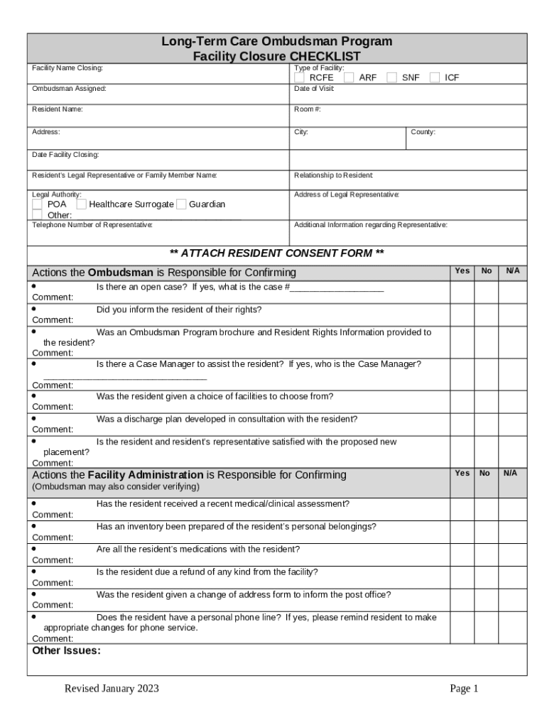 8620, Long-Term Care Ombudsman Activity Report Doc Template | pdfFiller