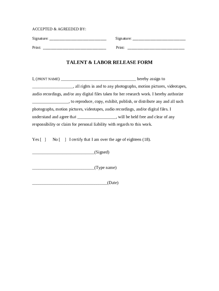 ACCEPTED & AGREEDED BY Doc Template | pdfFiller