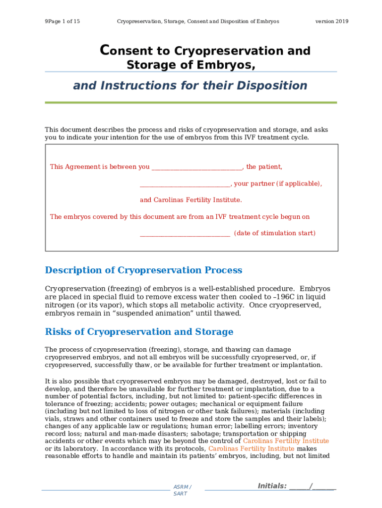 Patient Decision-Making About the Disposition of Surplus ... Doc ...
