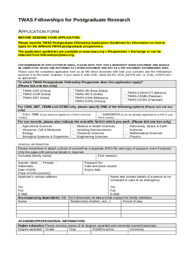 SOLUTION: Pg fell app Doc Template | pdfFiller