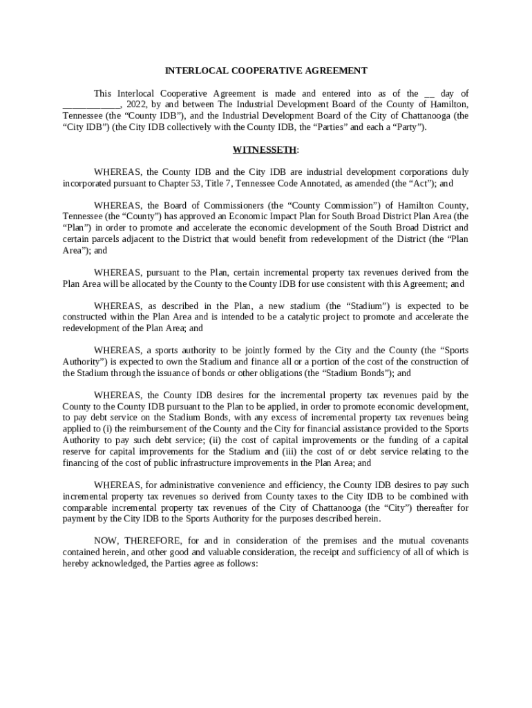 Interlocal Cooperation Agreement for Fire Protection Services Doc ...