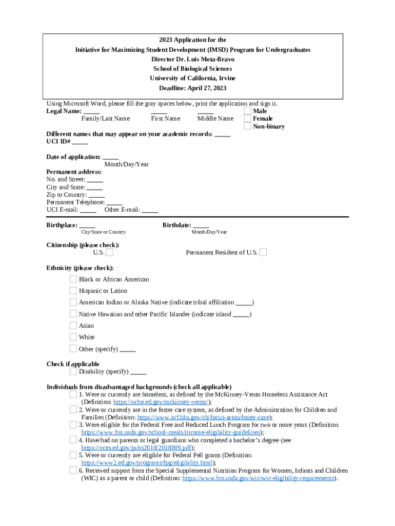Initiative for Maximizing Student Development in Translational ... Doc Template | pdfFiller