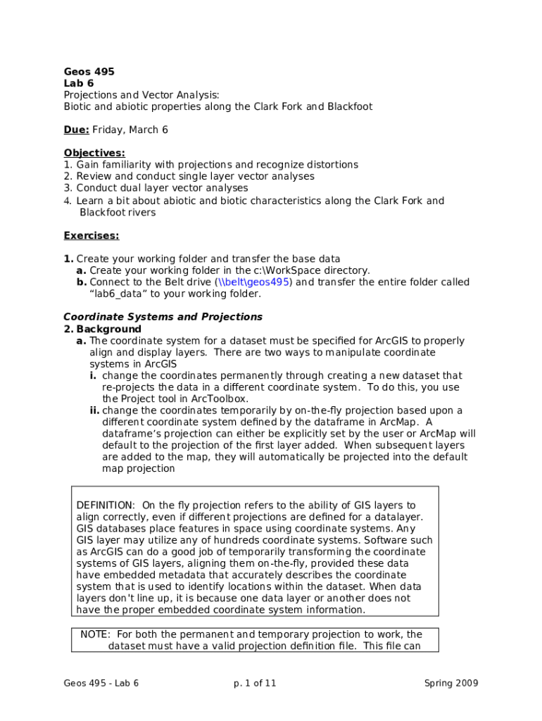 What is On the Fly Projection ? What precautions do you ... - d32ogoqmya1dw8 cloudfront Doc ...
