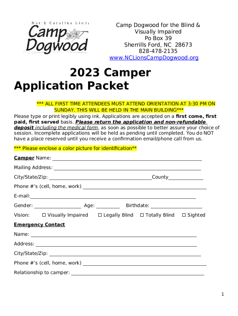 Services for the Blind and Visually Impaired Doc Template | pdfFiller