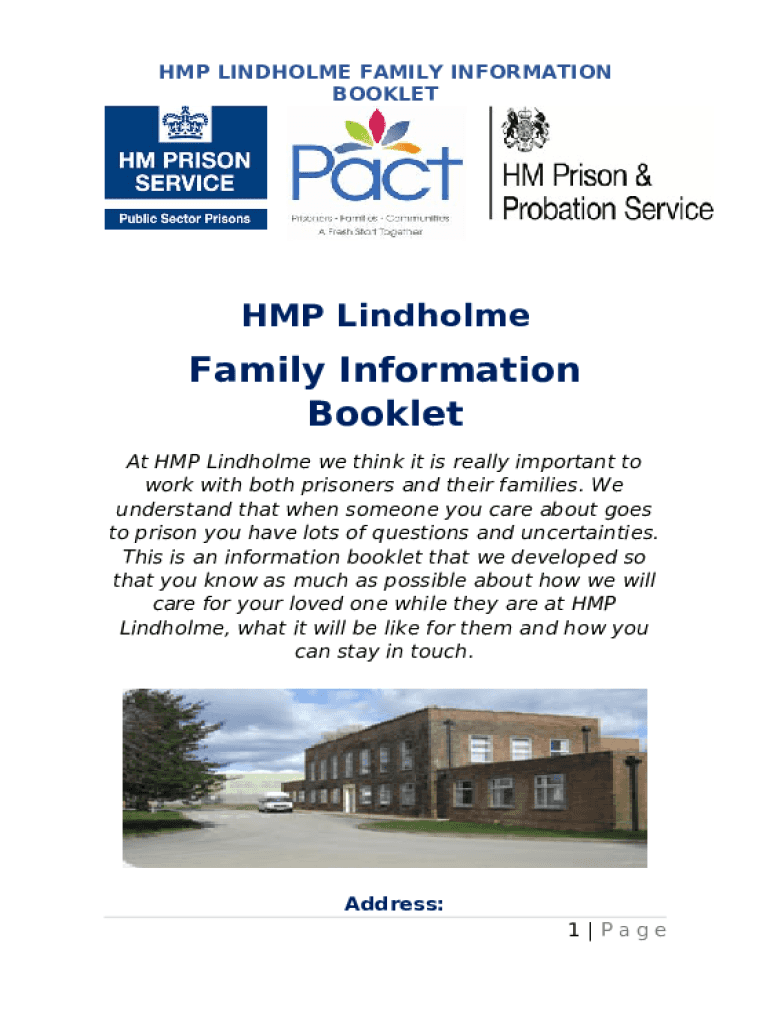 Inspections at HMP Lindholme Doc Template | pdfFiller