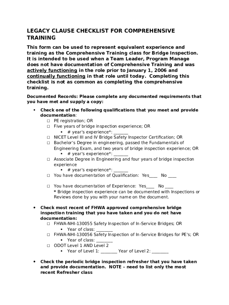 Ohio Department of Transportation - Manual of Bridge Inspection Doc ...