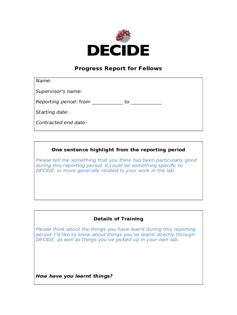 Template for yearly reports Doc Template | pdfFiller