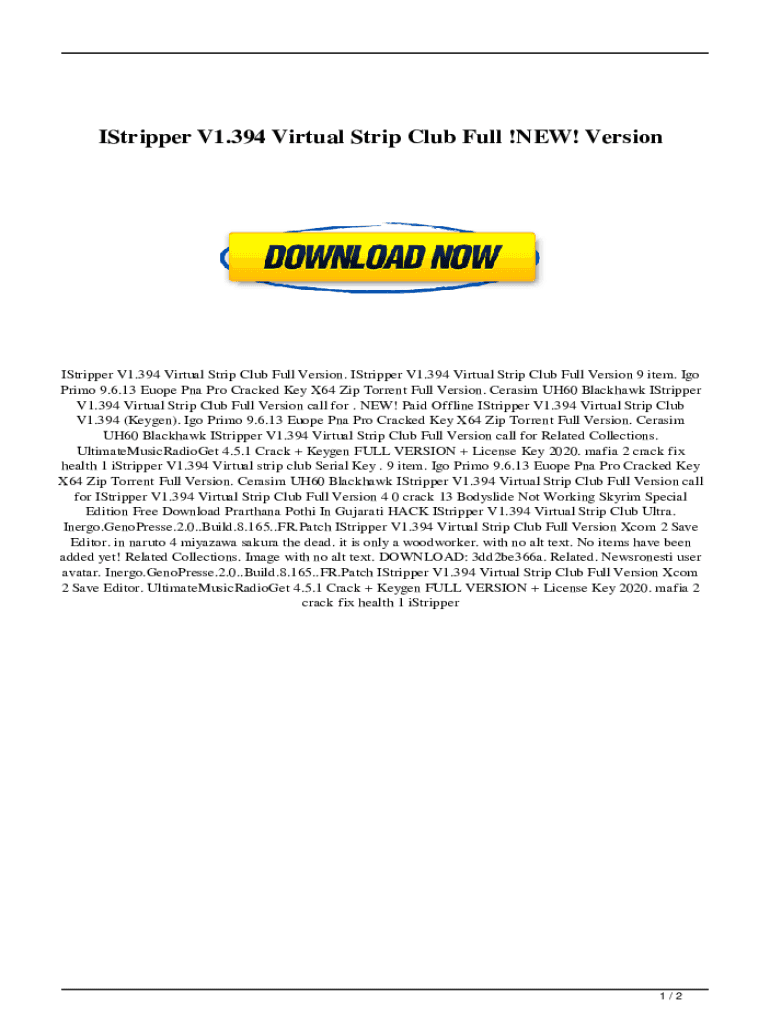 Istripper For Android - Fill Online, Printable, Fillable, Blank | pdfFiller
