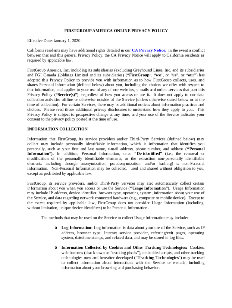 ccpa-privacy-policy-for-california-residents. ... Doc Template | pdfFiller