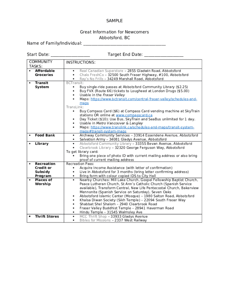 Great Ination for Newcomers Doc Template | pdfFiller