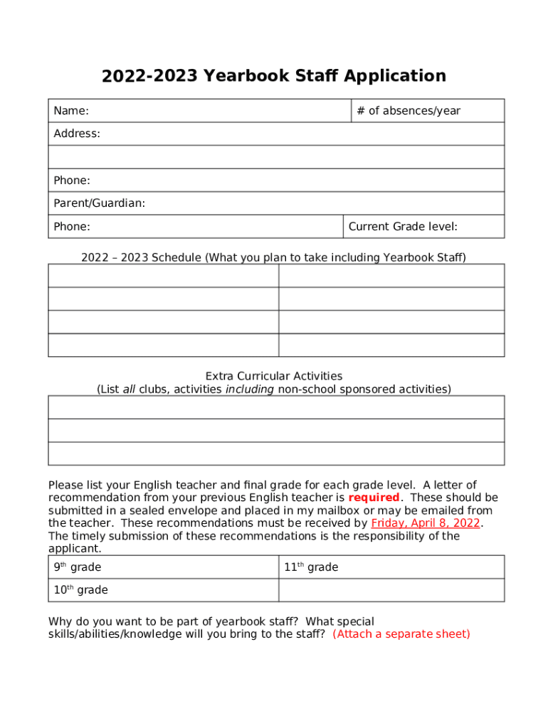 Clubs & Activities / Yearbook Doc Template | pdfFiller