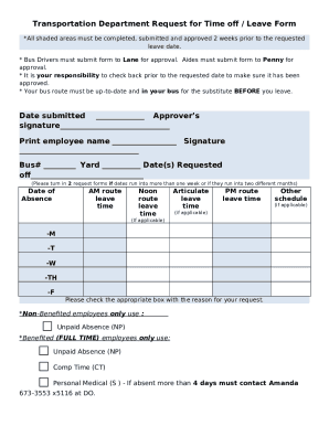 Family and Medical Leave Act (FMLA) Procedure Ap Doc Template | pdfFiller
