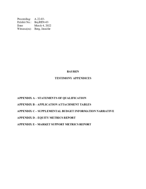 Fillable Online How to use multiple sets of numbered appendices with ...