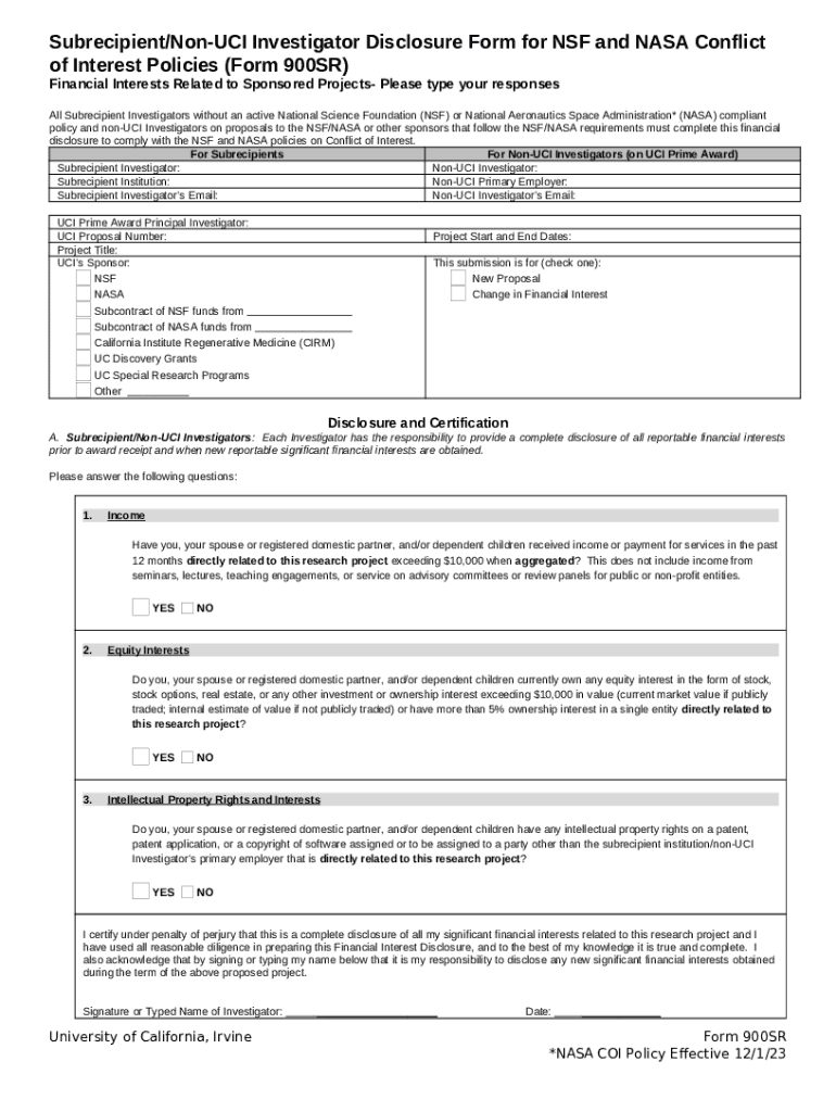 900SR-nsf-disclosure-.docx - research uci Doc Template | pdfFiller