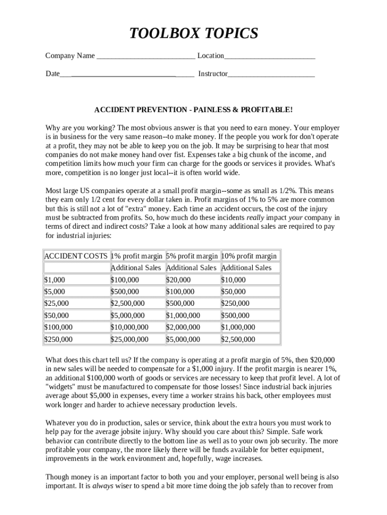 Construction Focus Four: Electrocution Hazards Doc Template | pdfFiller