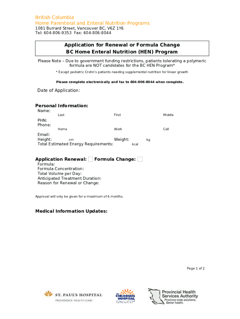 Application for Renewal or ula Change Doc Template | pdfFiller